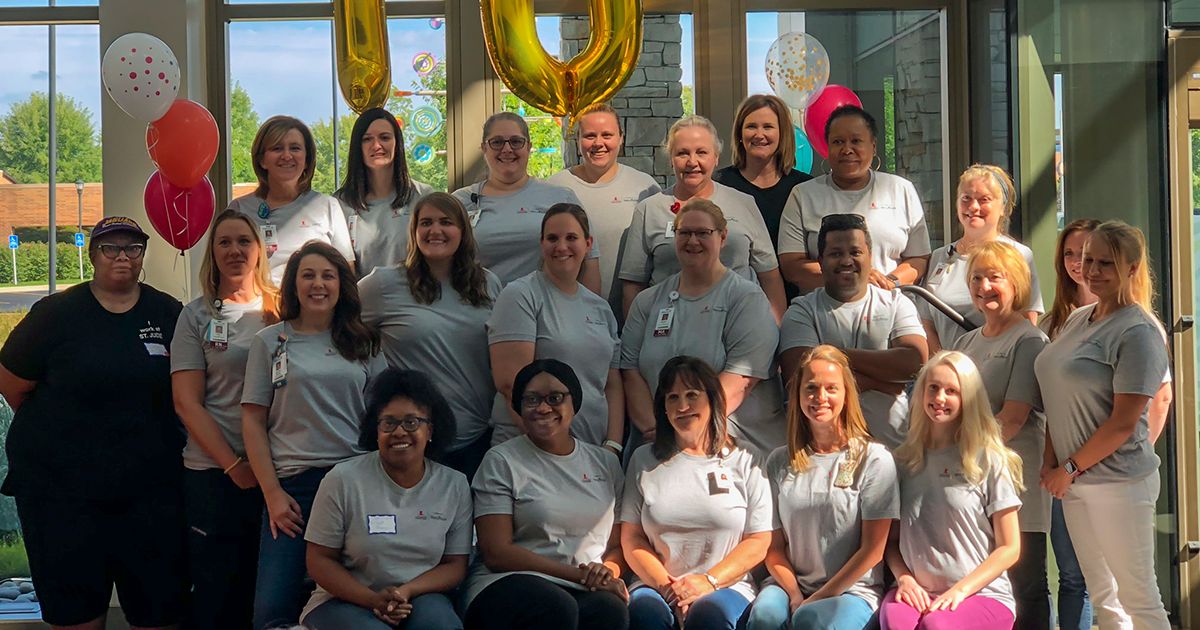 The St. Jude Affiliate Clinic at Mercy Children’s Hospital celebrates a ...