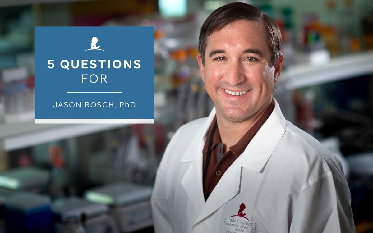 5 Questions for Jason Rosch, PhD | St. Jude Research