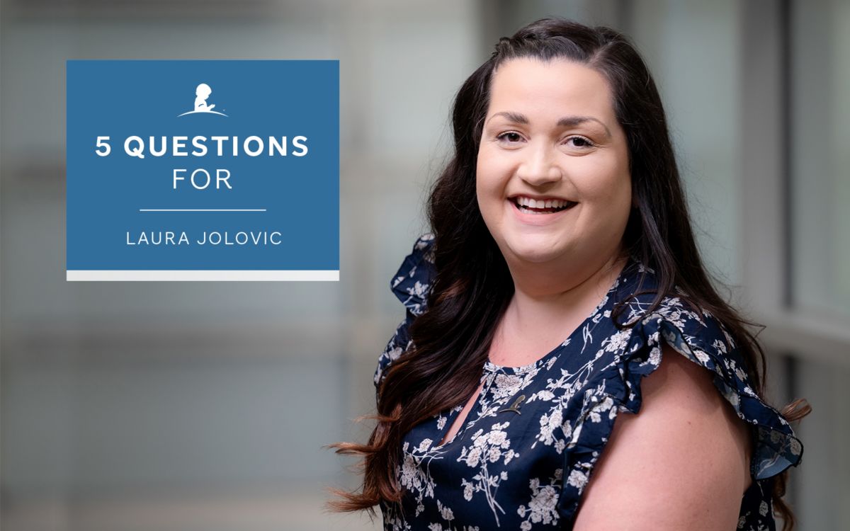 5 Questions for Laura Jolovic | St. Jude Research