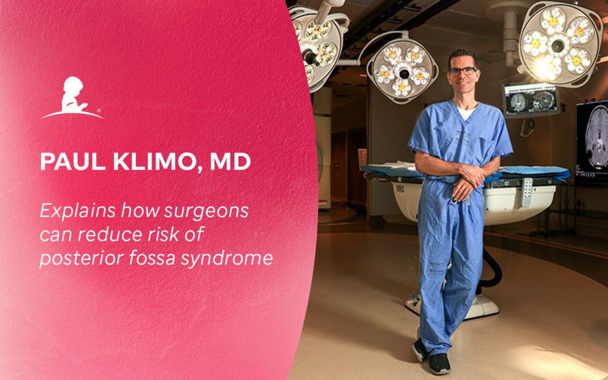 Reducing the risk of posterior fossa syndrome: Questions for Paul Klimo ...