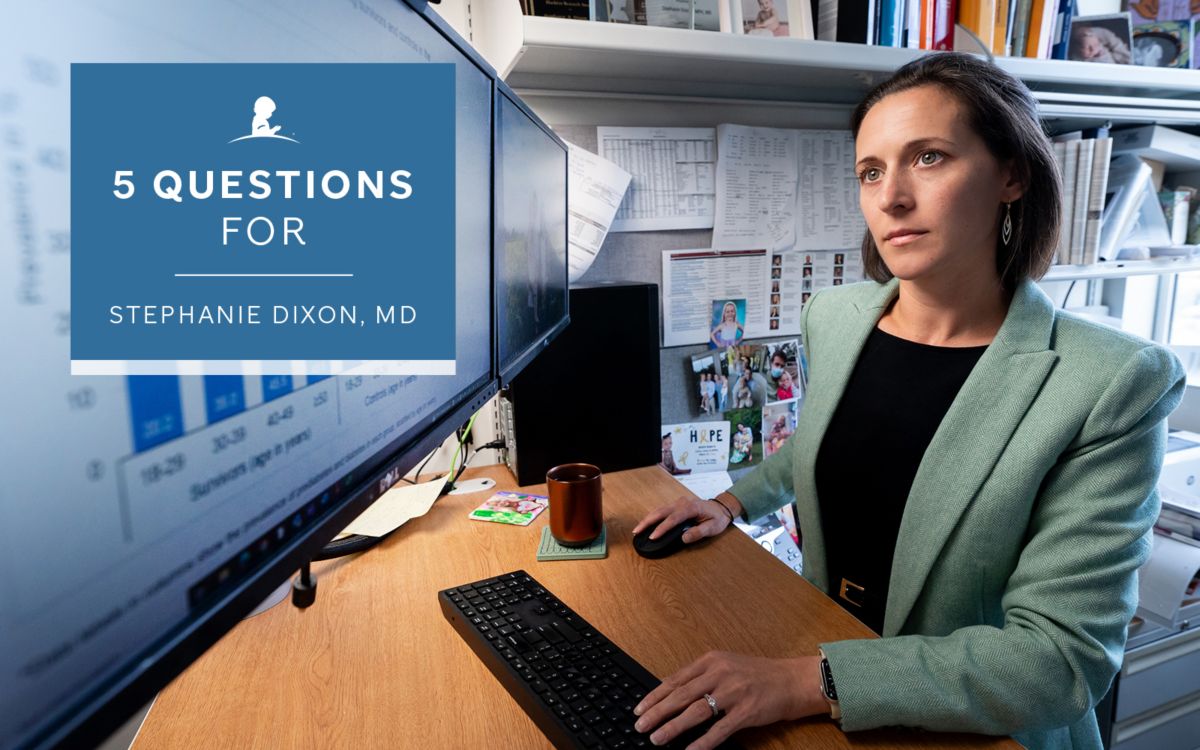 5 Questions for Stephanie Dixon, MD, MPH | St. Jude Research